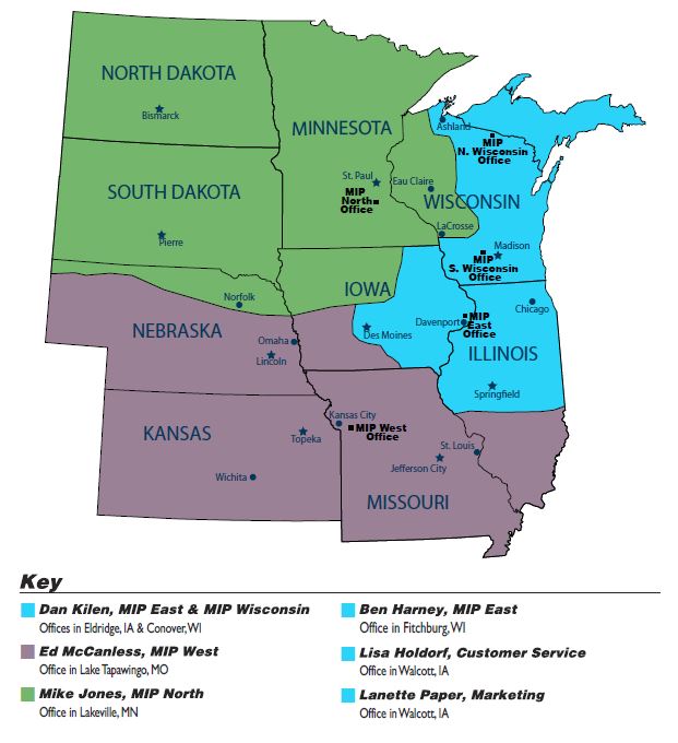 MIP-Map | Midwest Industrial Products